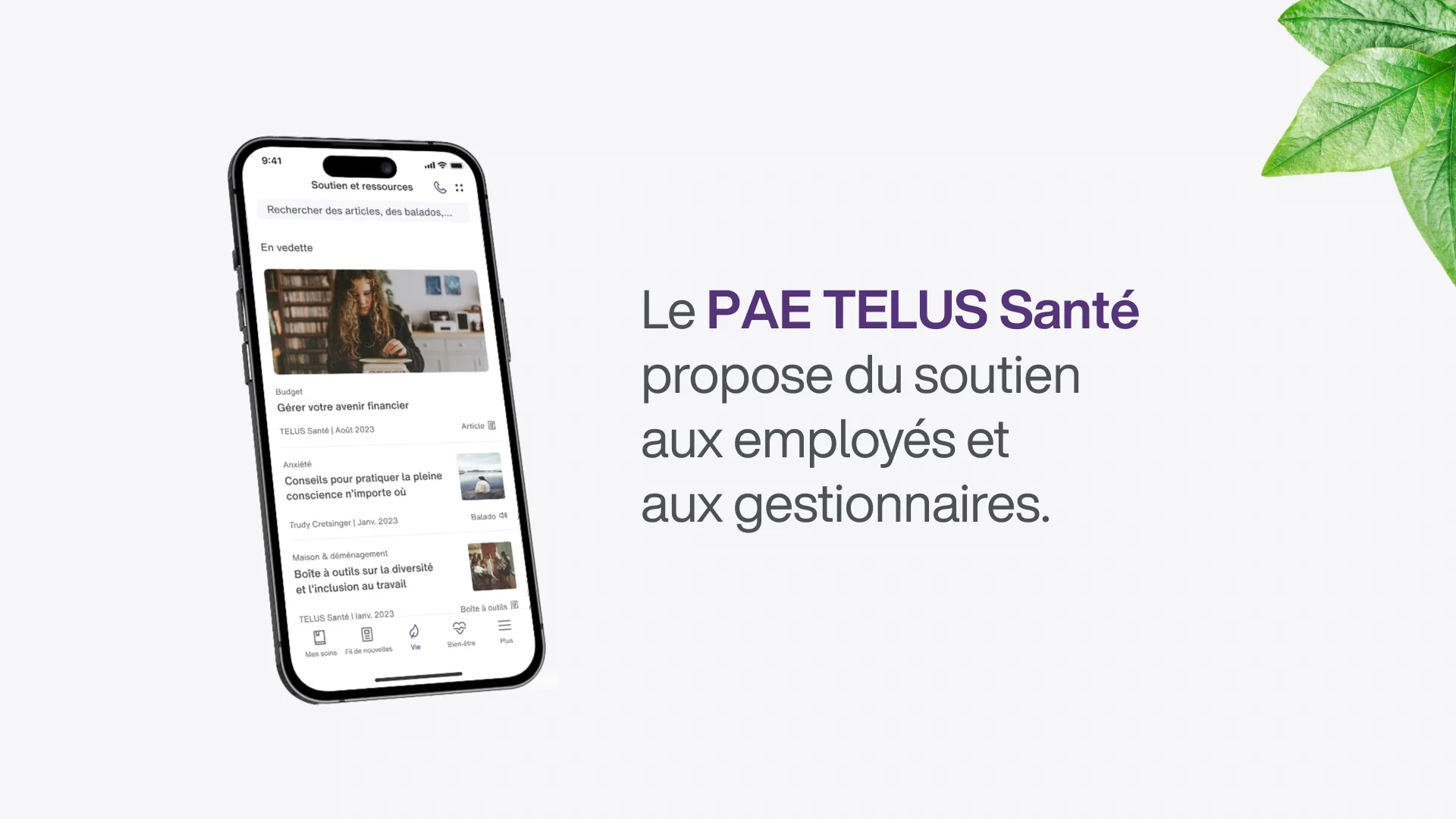 TELUS Health EAP - Manager Orientation video - CAN FR