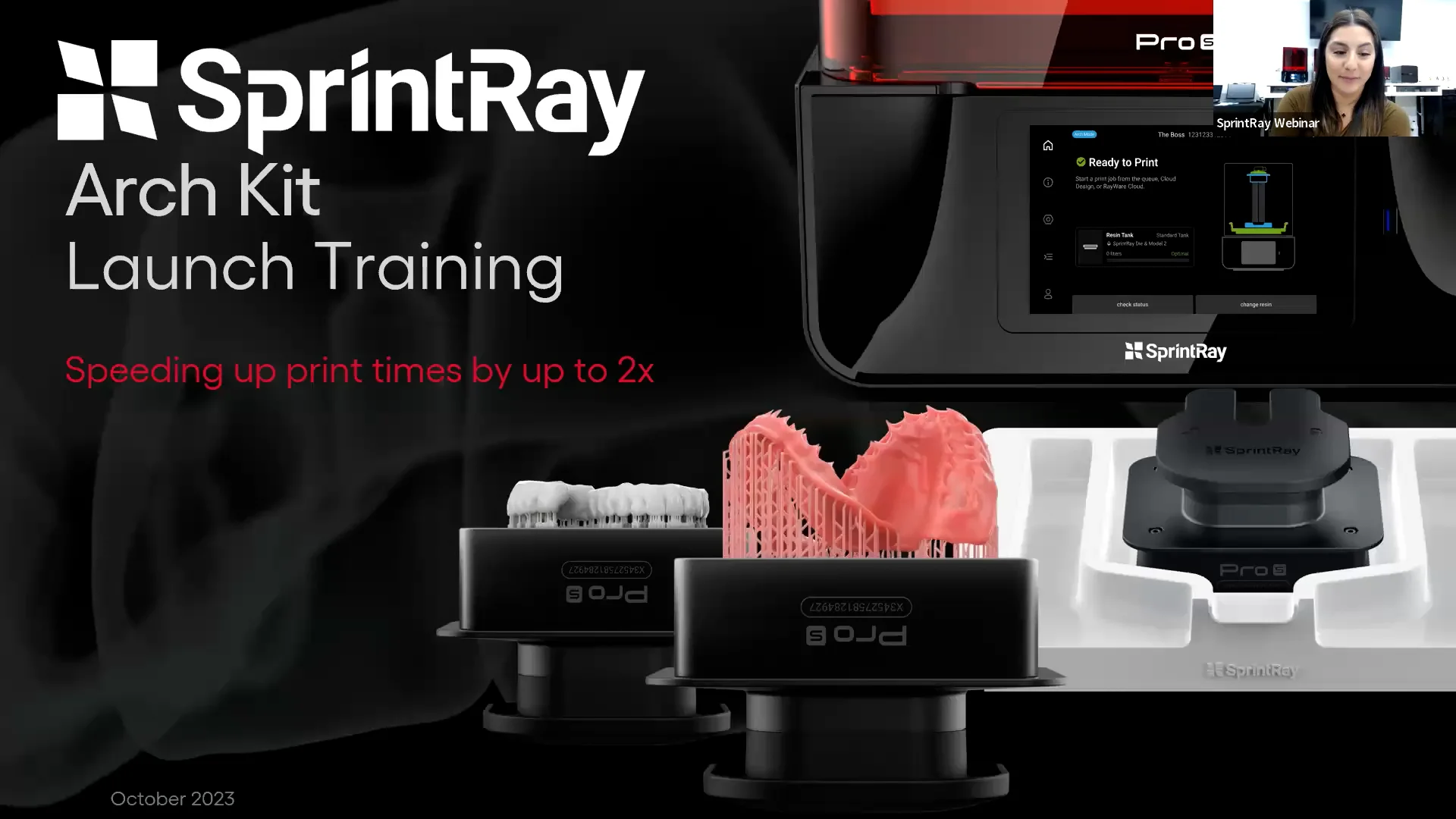 SprintRay Arch Kit - KOL Webinar on Vimeo