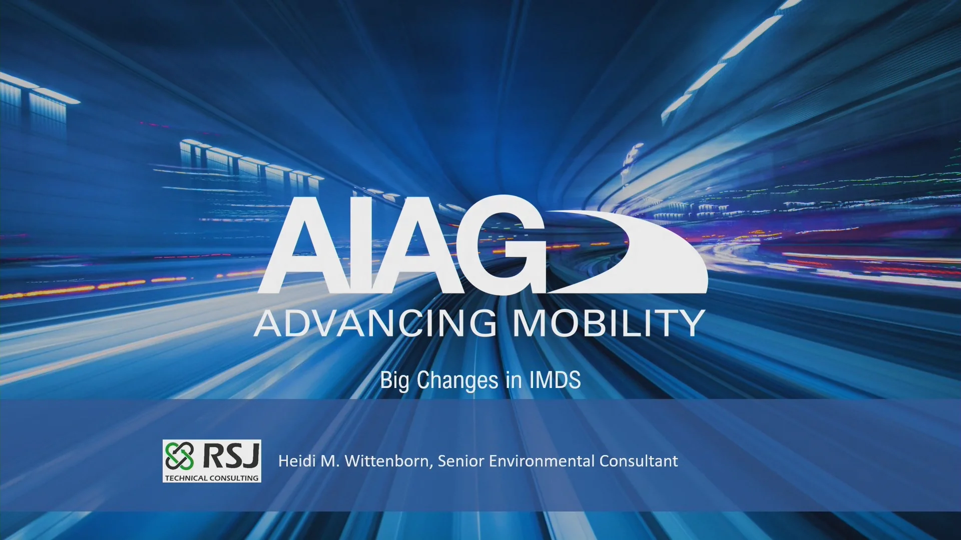 2023 AIAG Hybrid IMDS & Product Chemical Compliance Conference - aiag_imds_day_1 on Vimeo