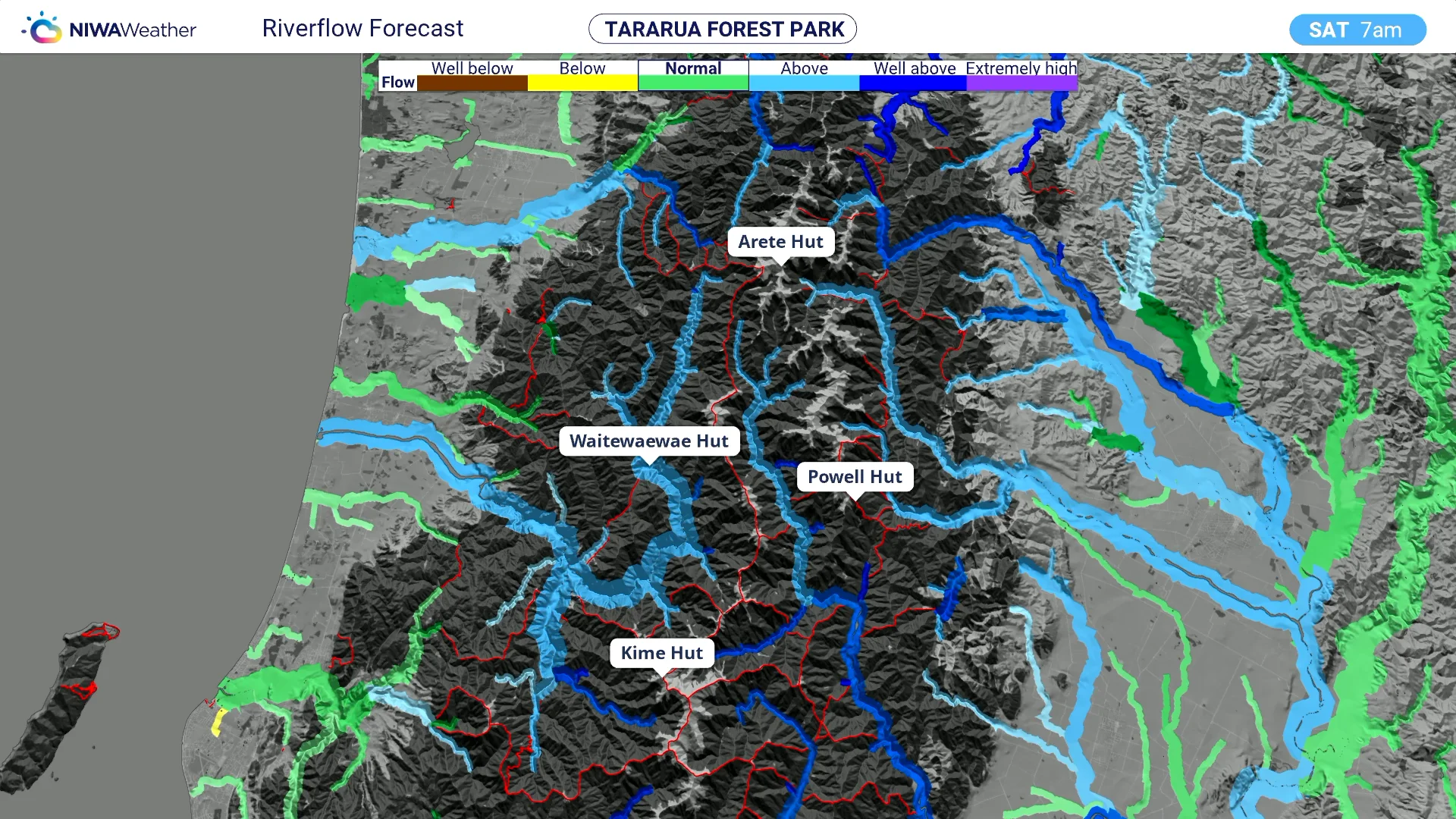 Tararua Forest Park Weather Outlook on Vimeo