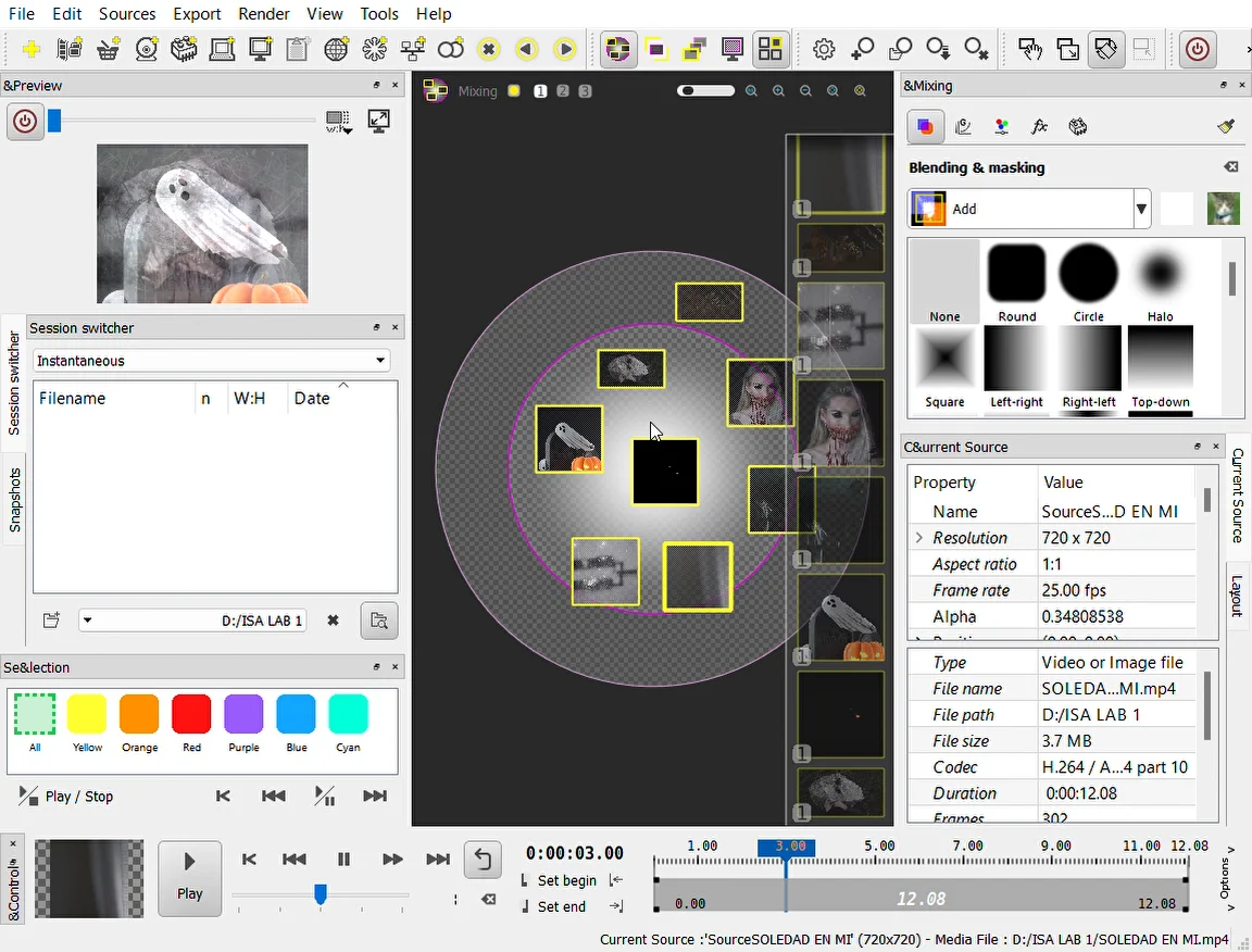 GLMixer VJ BELLA on Vimeo