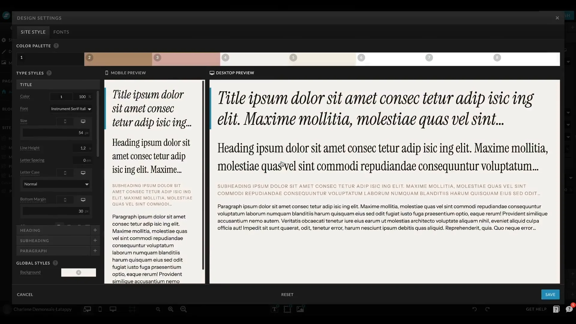 Demo showit rapide on Vimeo