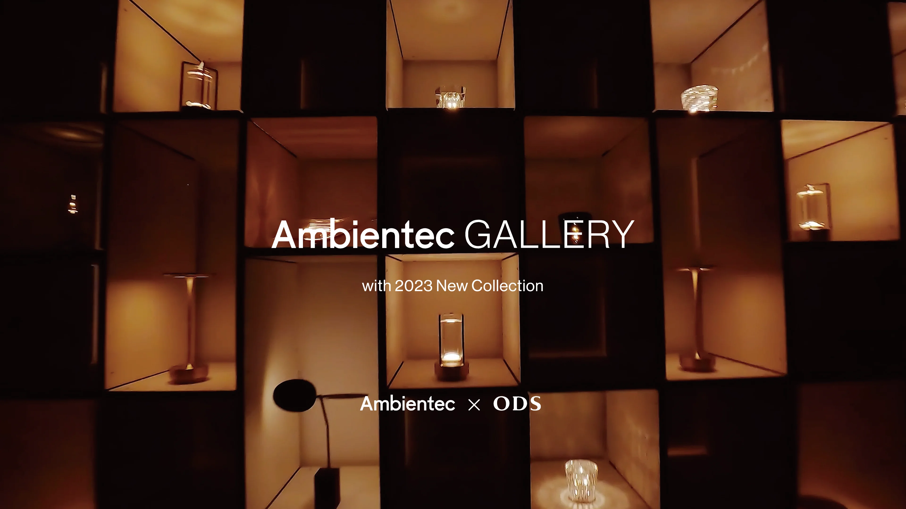 Ambientec GALLERY with 2023 New Collection_DESIGNART TOKYO 2023 on Vimeo