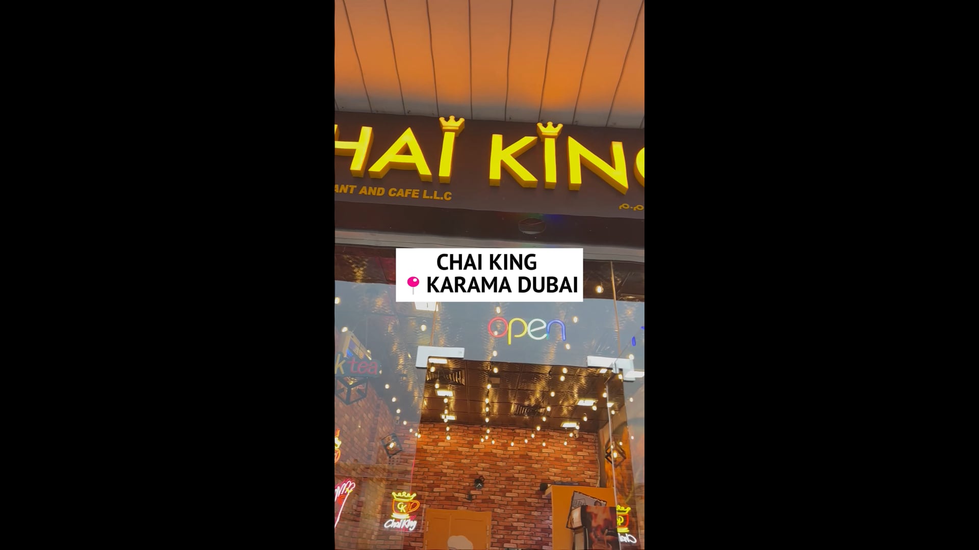 Authentic Masala Chai at Chai King