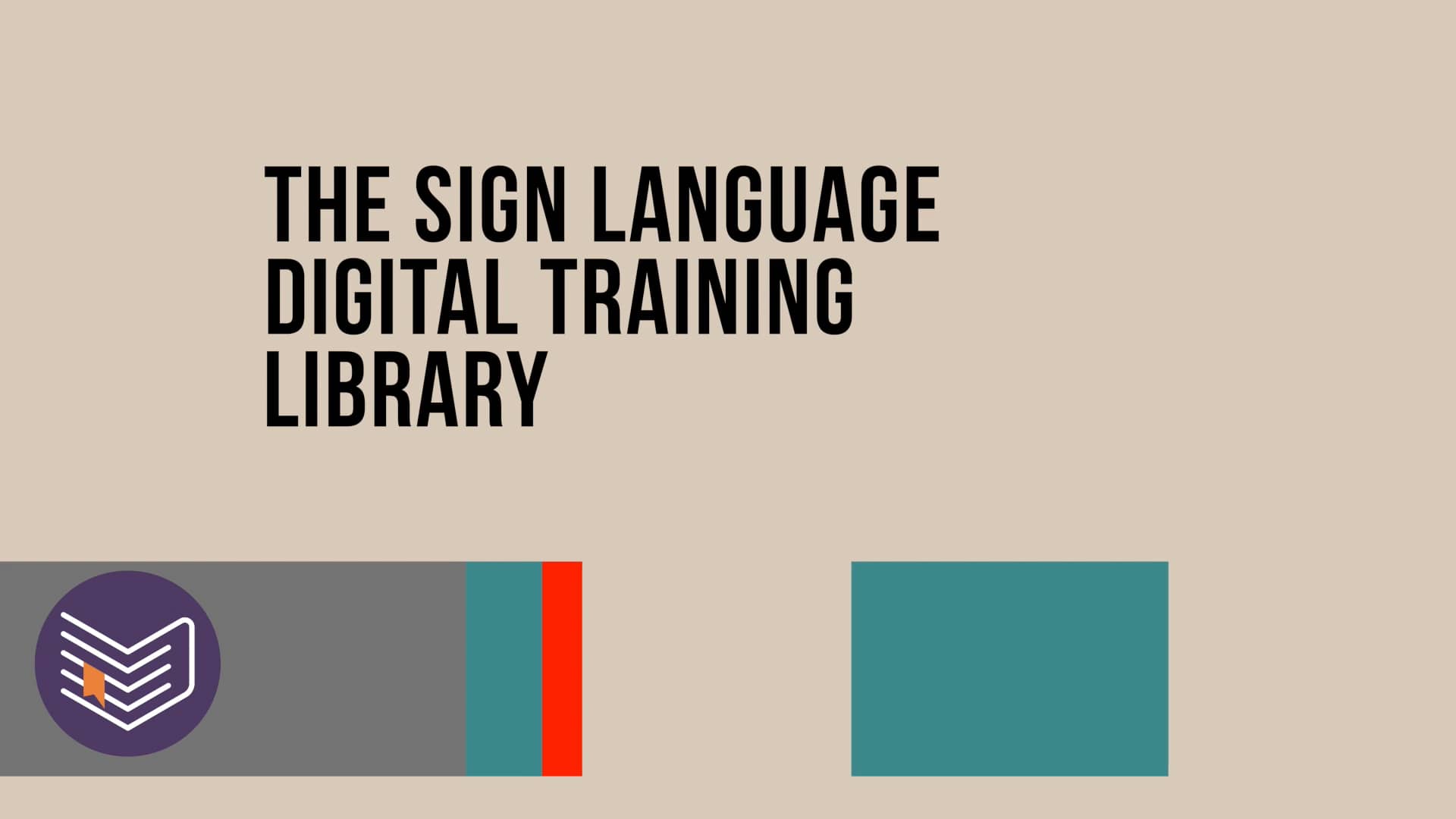 Introduction to the Sign Language Digital Training Library on Vimeo