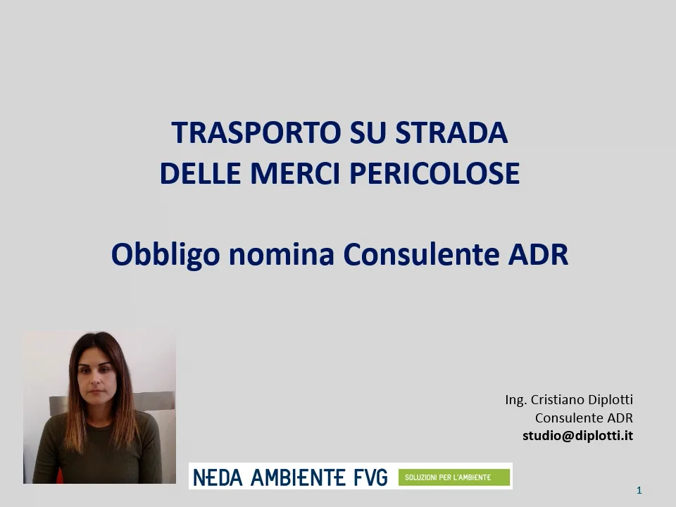 Esenzione Consulente ADR colli MEDIO ok on Vimeo
