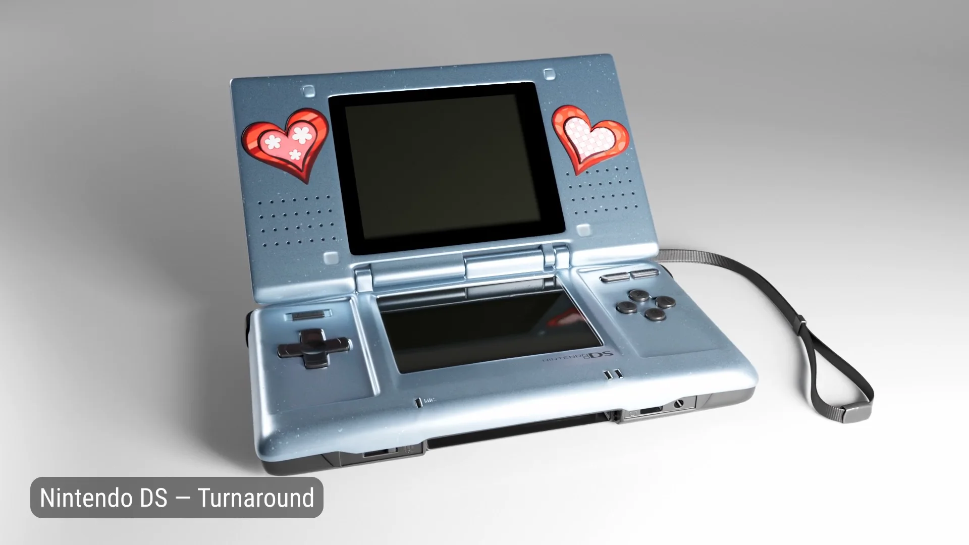 NDS Animal Crossing — Turnaround & Wireframe on Vimeo