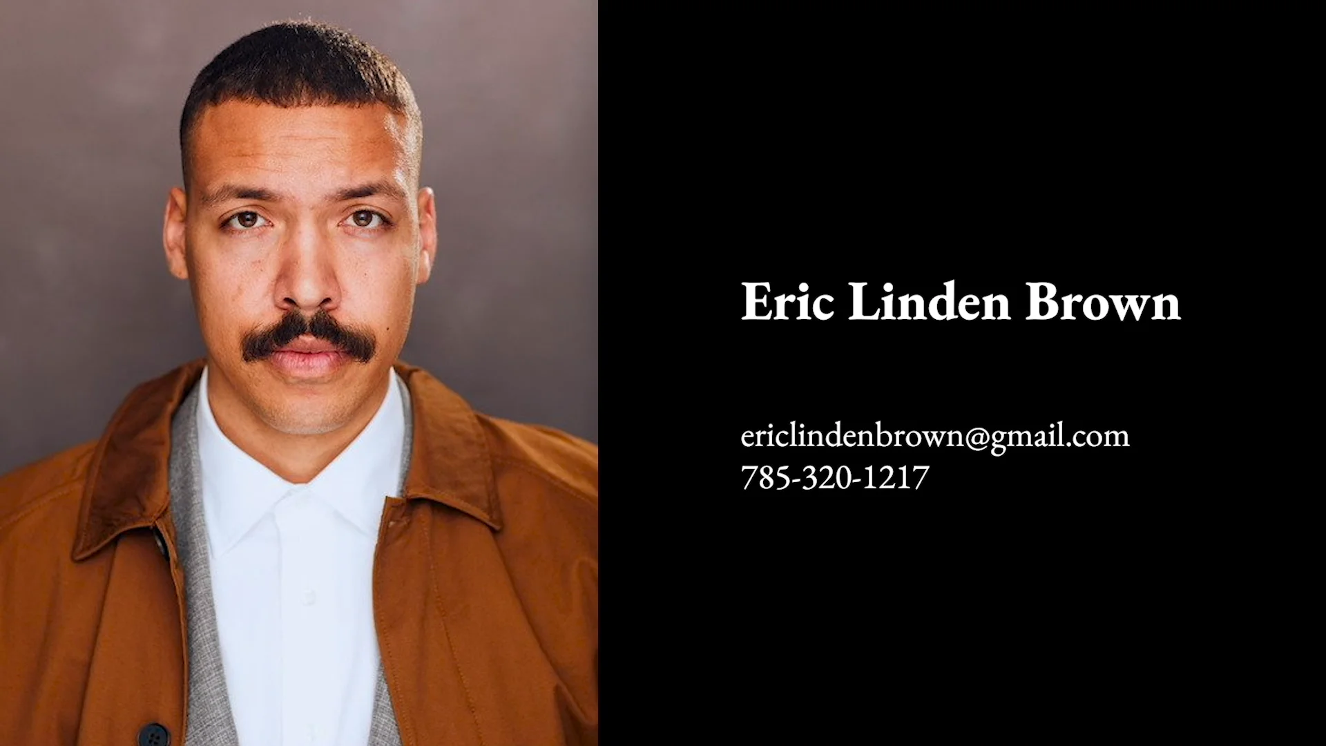 Eric Linden Brown - Demo Reel