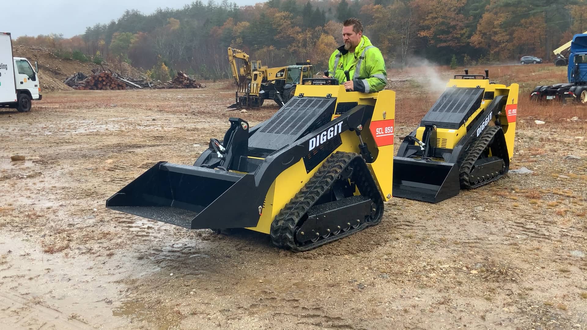 2023 DIGGIT MODEL SCL 850 MULTI TERRAIN LOADER SN SCL85056230204 on Vimeo