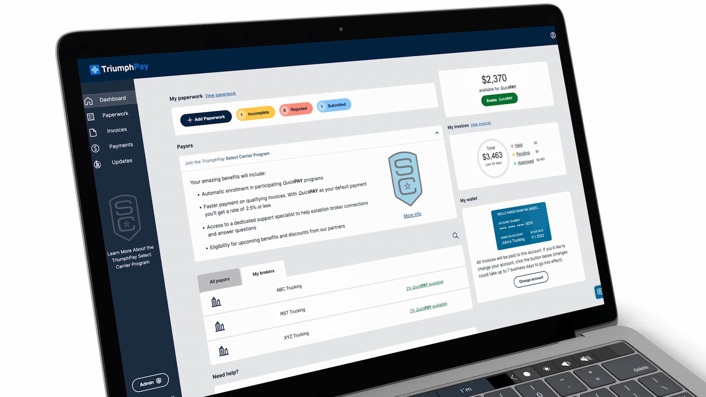 Getting Paid with TriumphPay