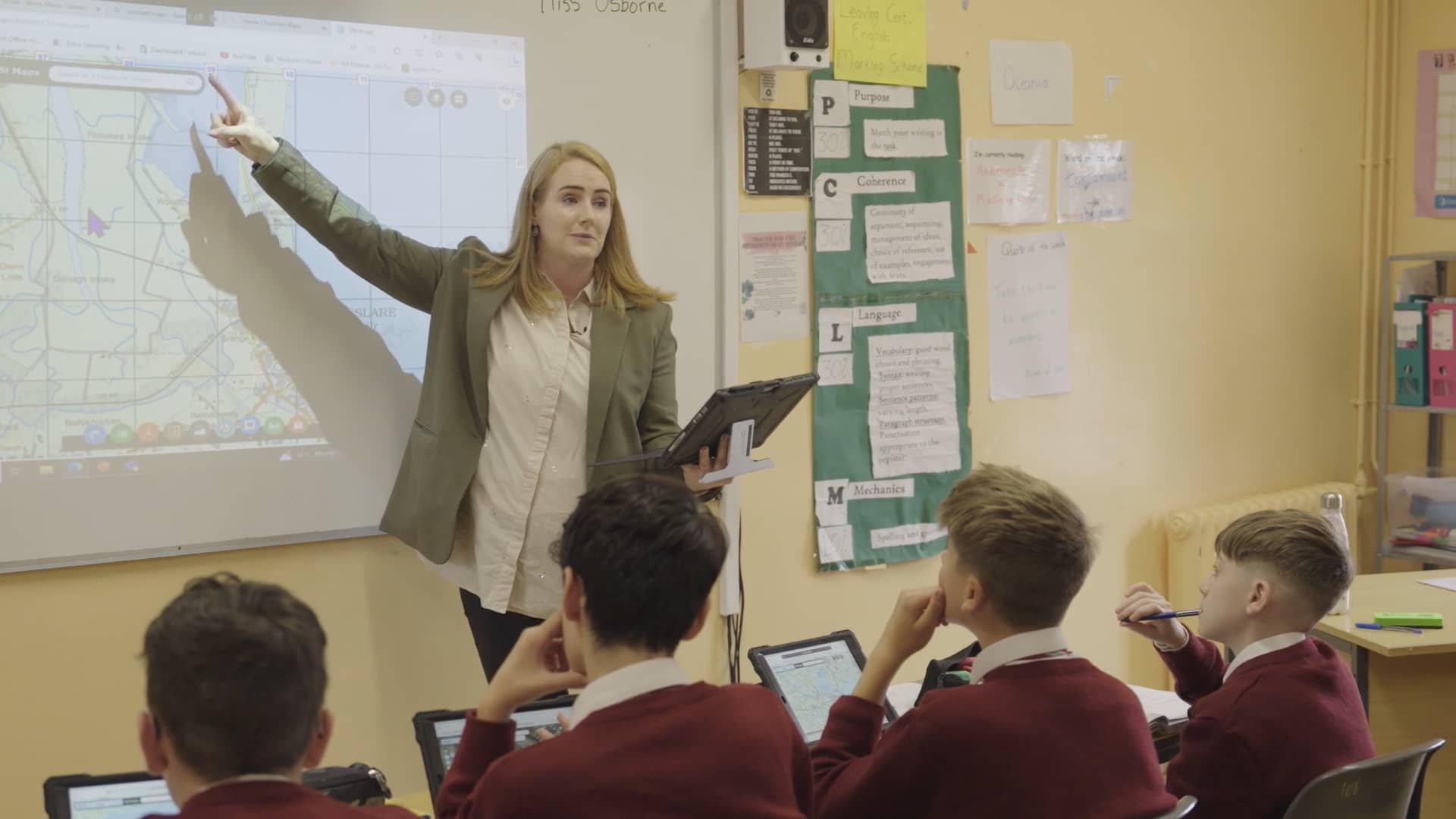 Using Scoilnet Maps on Vimeo