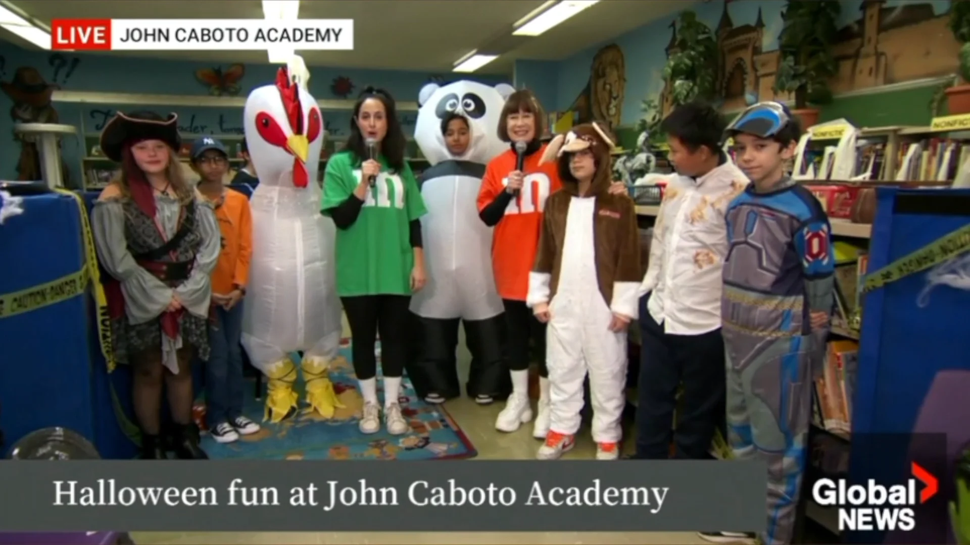 Halloween fun at John Caboto Academy (Global Montreal) on Vimeo
