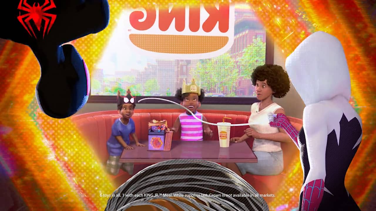 BURGER KING JR. Spiderverse on Vimeo