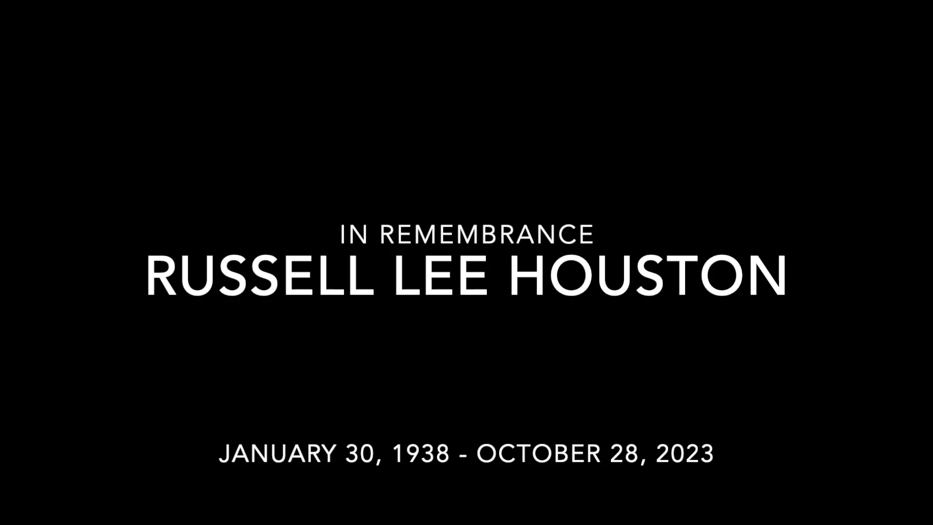 Houston, Russell on Vimeo
