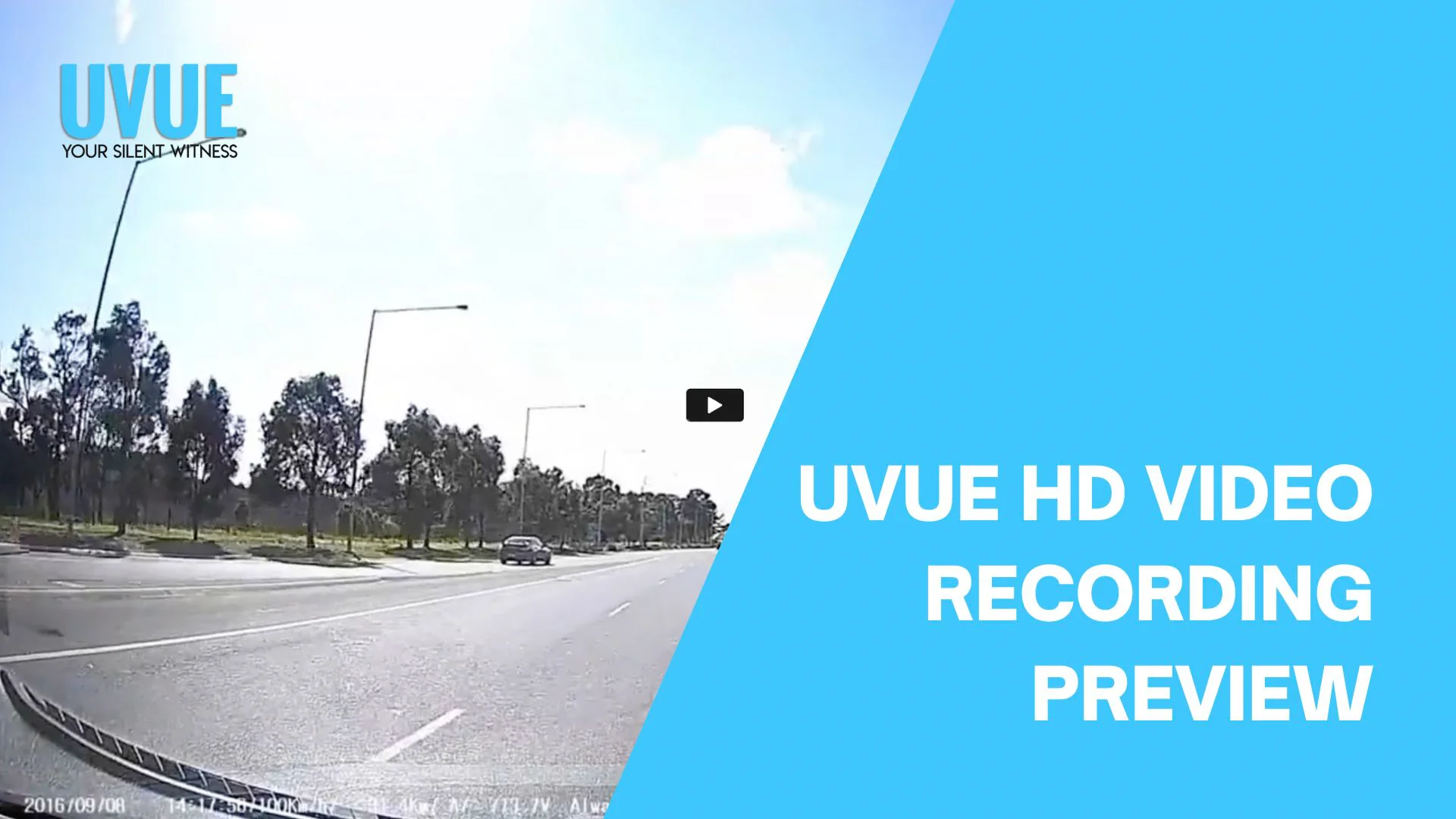 UVUE HD DashCam on Vimeo