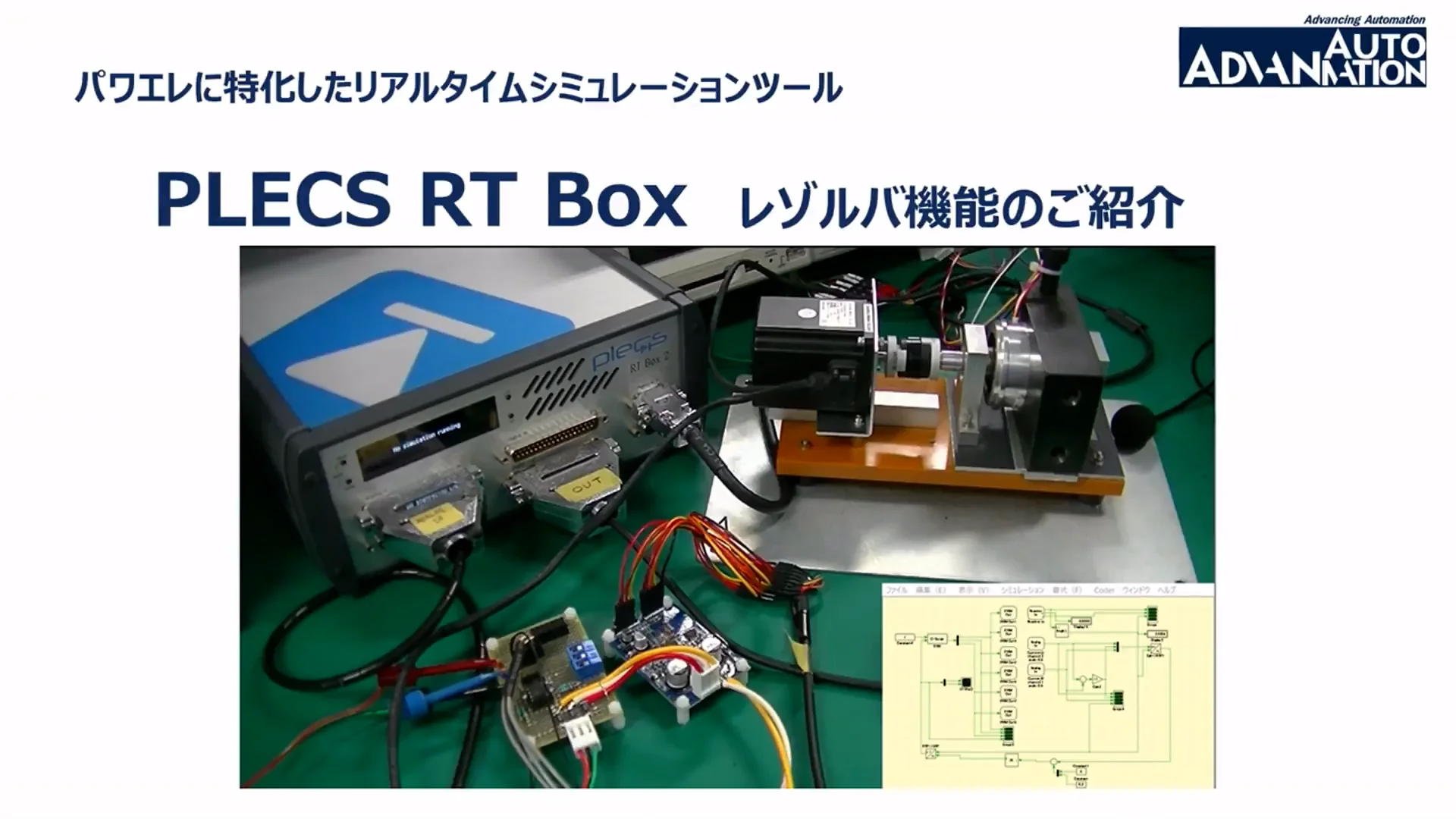 PLECS RT Box を使ったレゾルバ機能の紹介