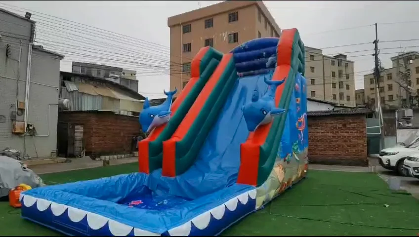 Inflatable with Water - Available for rent at Toys4Joy on Vimeo