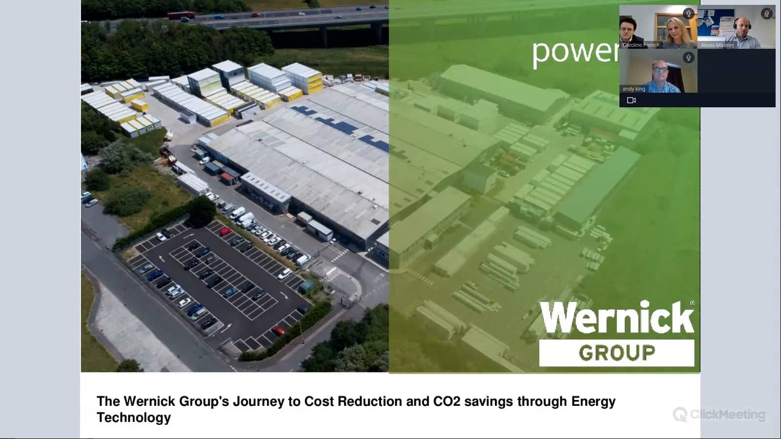The Wernick Group Journey to Cost Reduction and CO2 Savings through ...