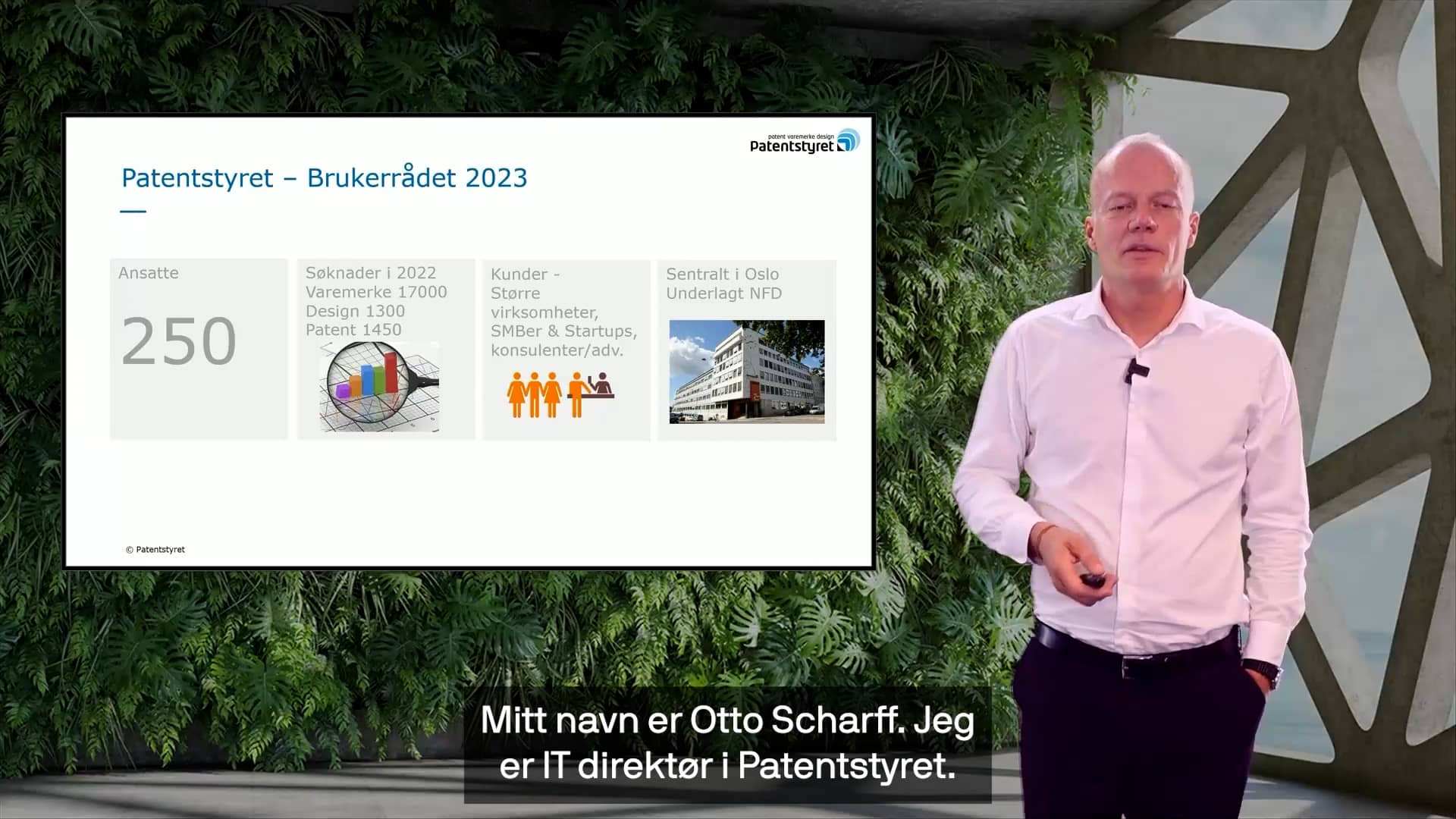 Patentstyret bruker Altinn 3 on Vimeo