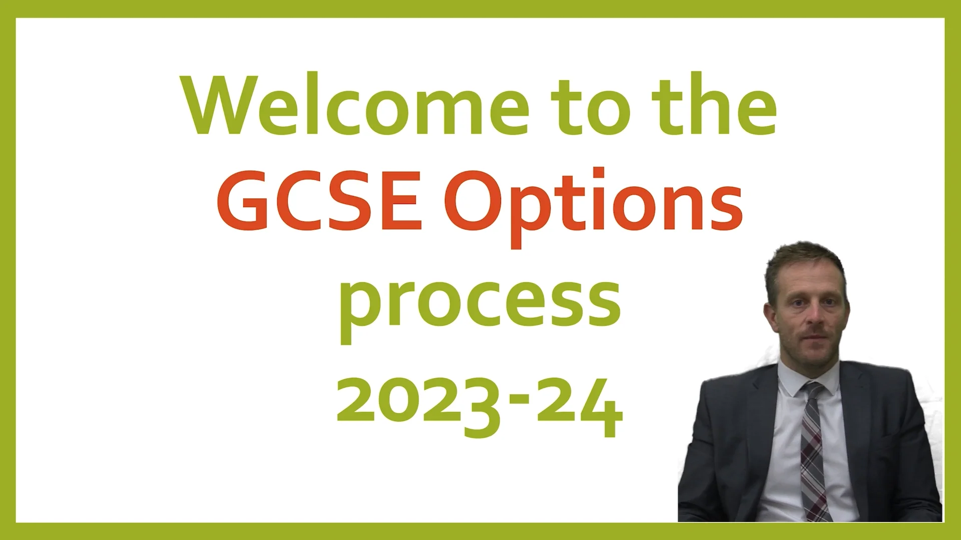 GCSE OPTIONS 2024