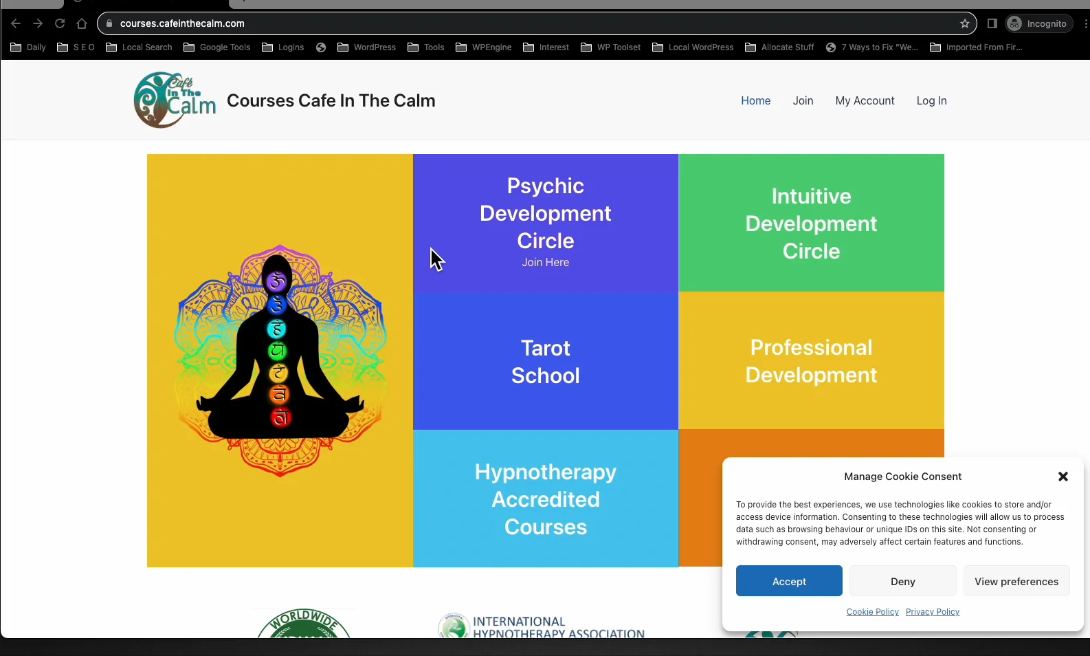 How to access the courses on Vimeo