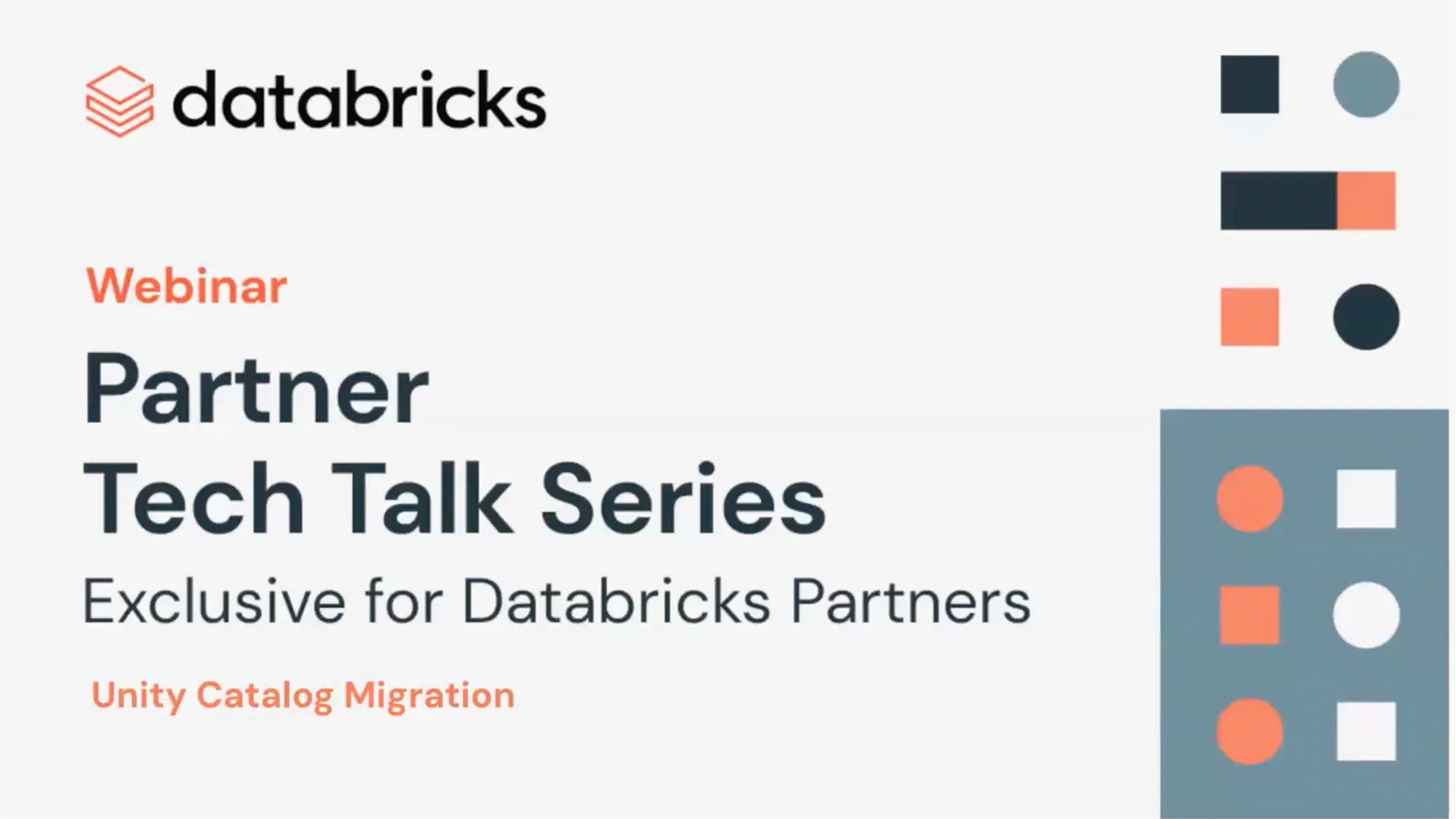 Databricks Partner Tech Talk | November 2023