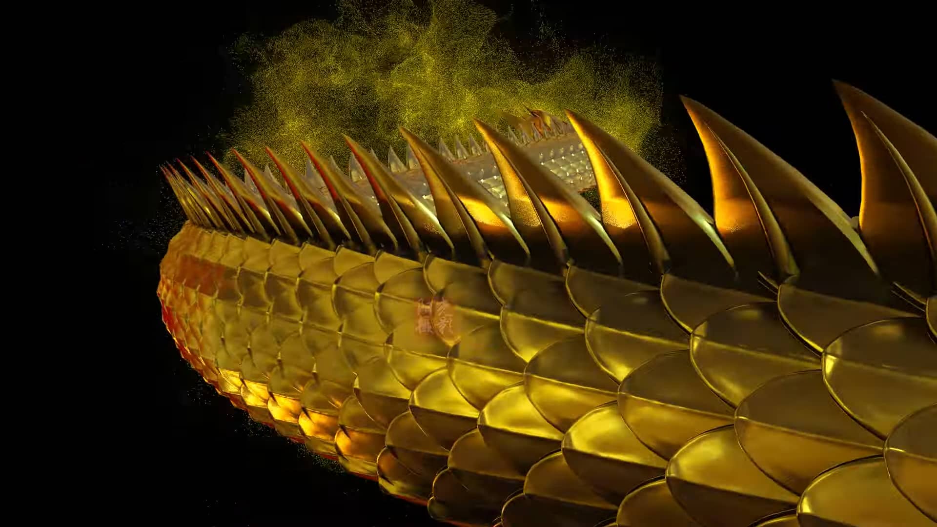 Cinema 4D & Turbulence FD -Dragon -c4d tfd 水墨龙-Chinese Dragons-Chinese ...