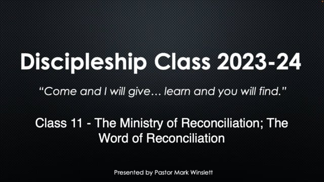 Discipleship Class – Heritage Christian Center – Word of Faith Church ...