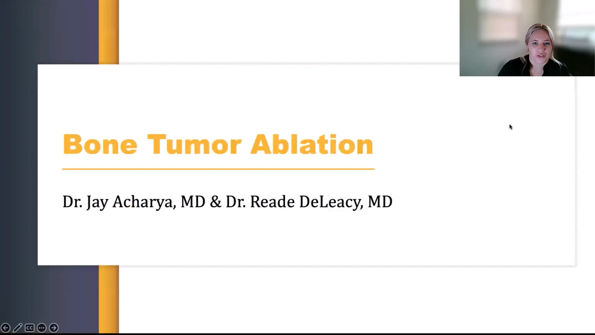 Bone Tumor Ablation 101 - OptaBlate System
