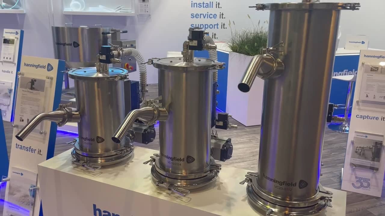 Hanningfield Vacuum Transfer Systems (Uni-Vac) at ACHEMA 2022 on Vimeo