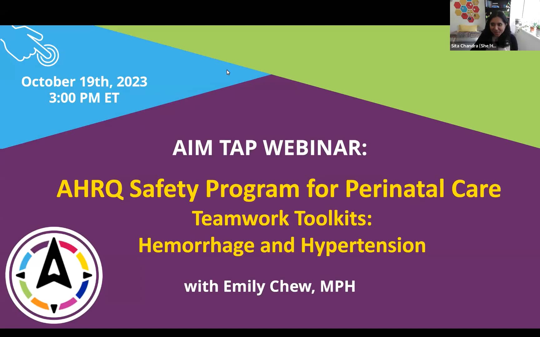 Improving Patient Safety: AHRQ Safety Program in Perinatal Care on Vimeo