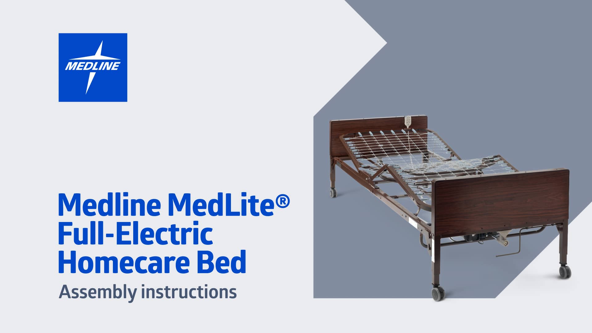 MedLite® Full-Electric Homecare Bed – Assembly Guide on Vimeo