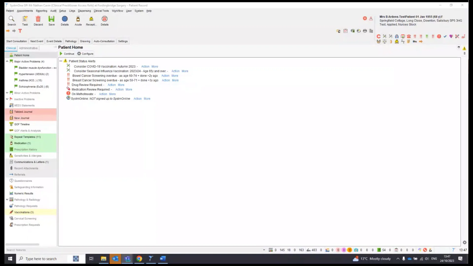 Ardens SystmOne New Starter - Reception on Vimeo