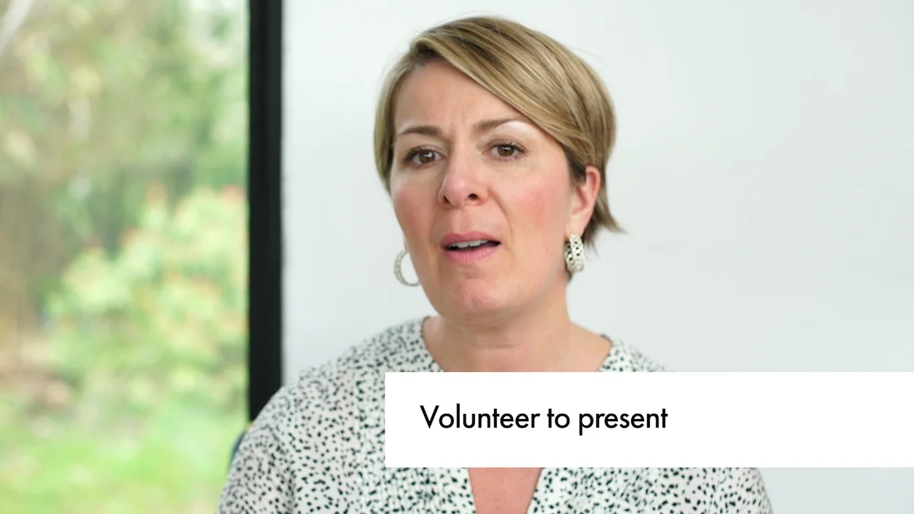 9. Volunteer to present on Vimeo