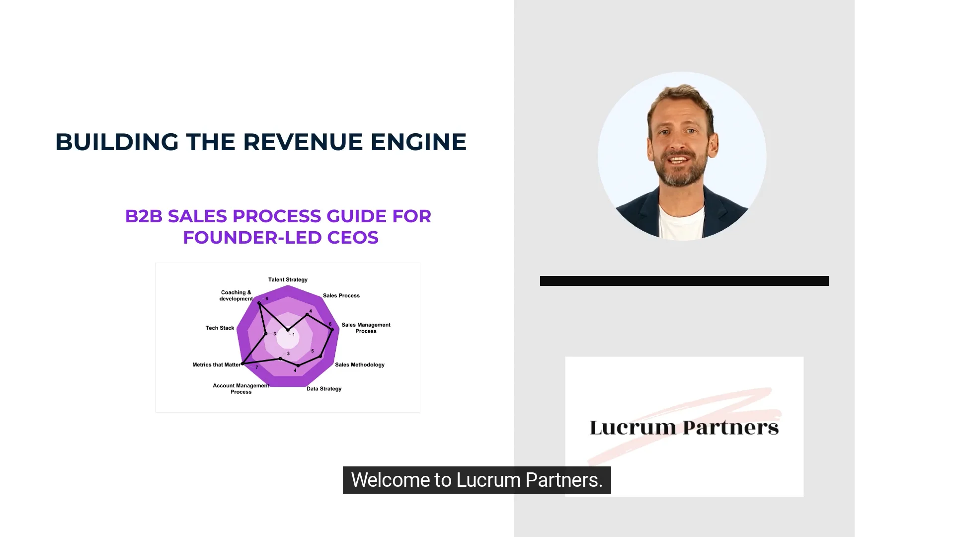 Lucrum Partners Building The Revenue Engine_ The Sales Process on Vimeo