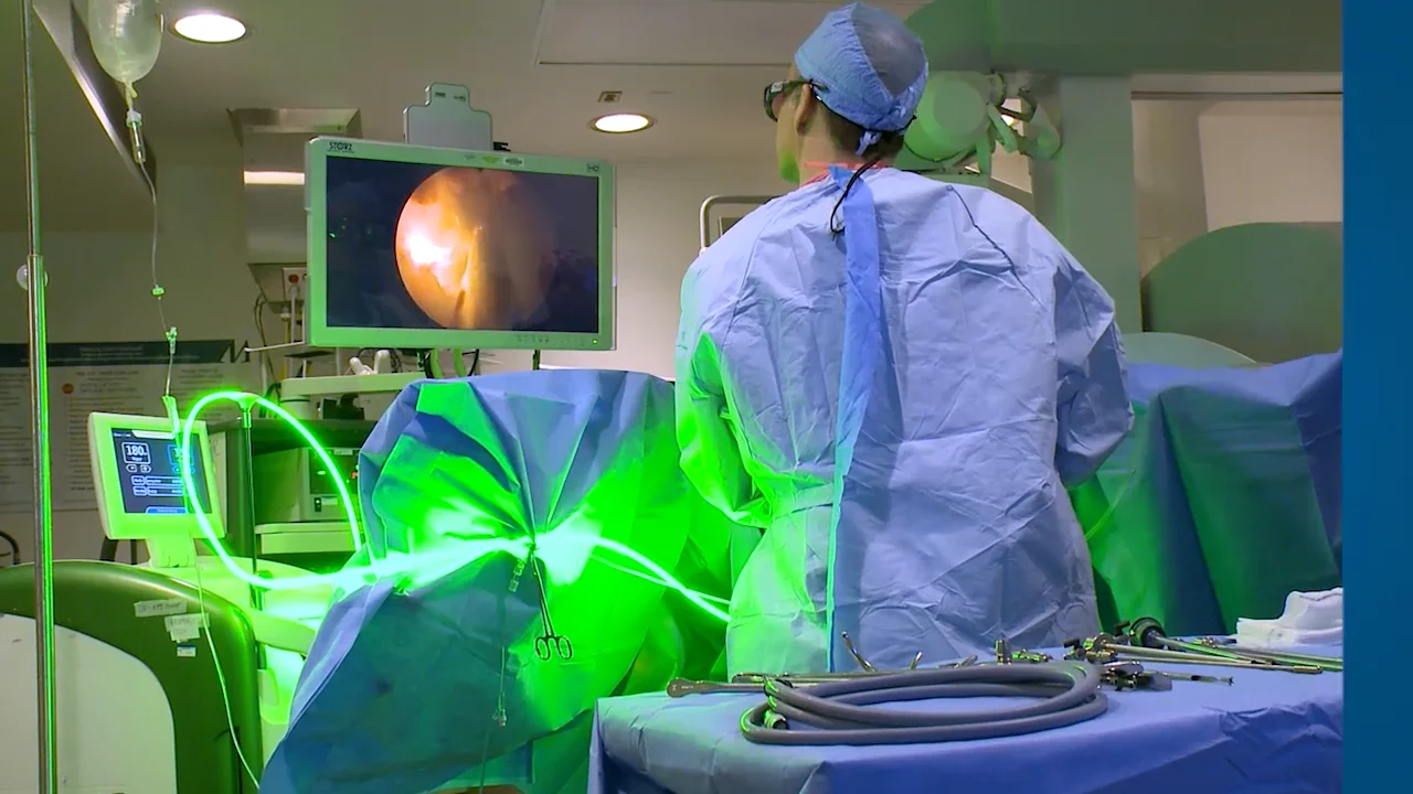 GreenLight™ Laser Therapy: Vaporization Incision Technique on Vimeo
