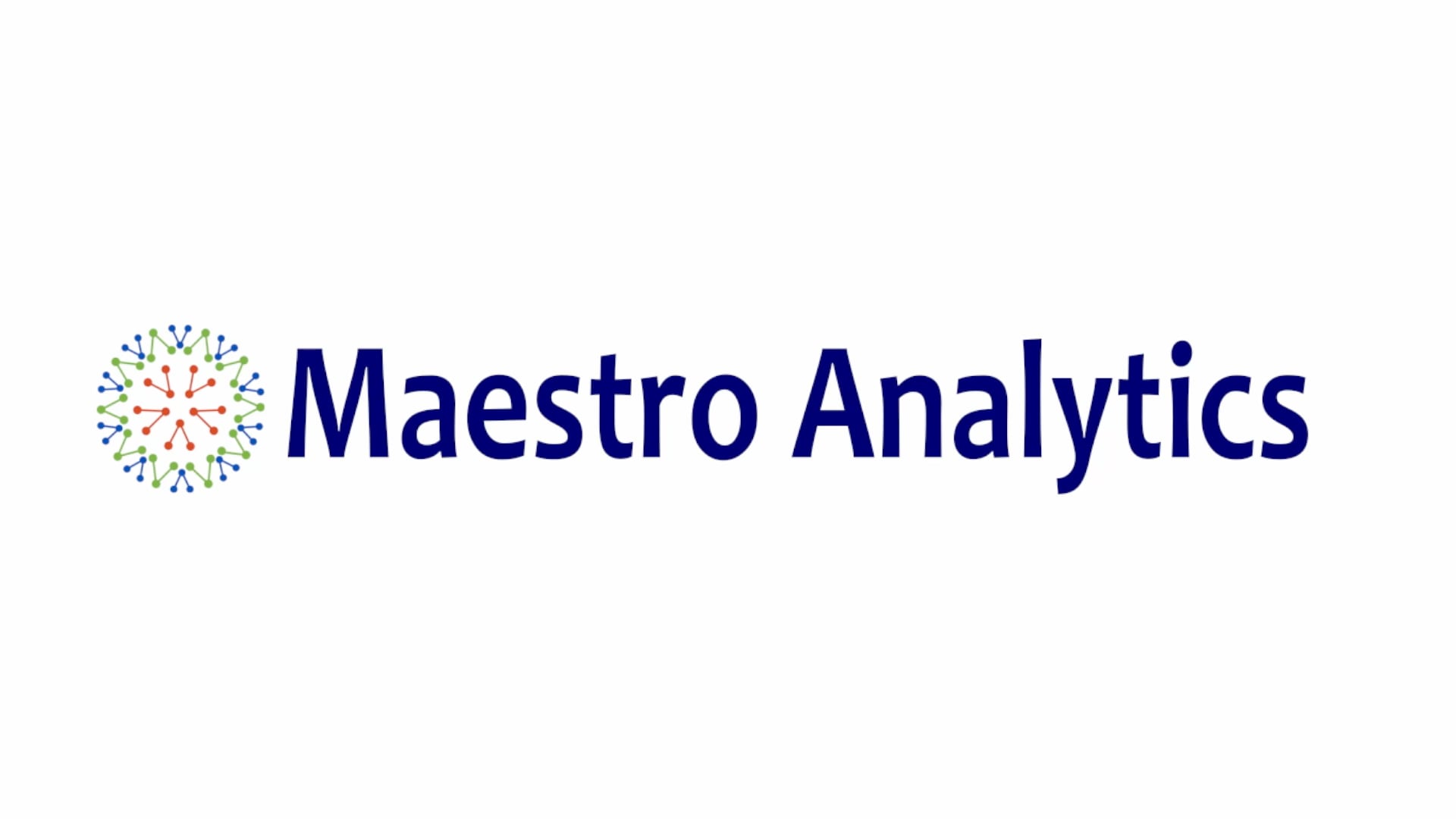 Advanced Data Analytics Tools | Maestro Analytics Software