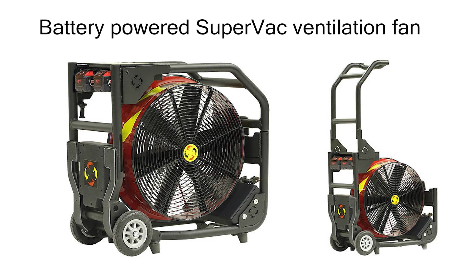 Battery powered SuperVac ventilation fans 2023 on Vimeo