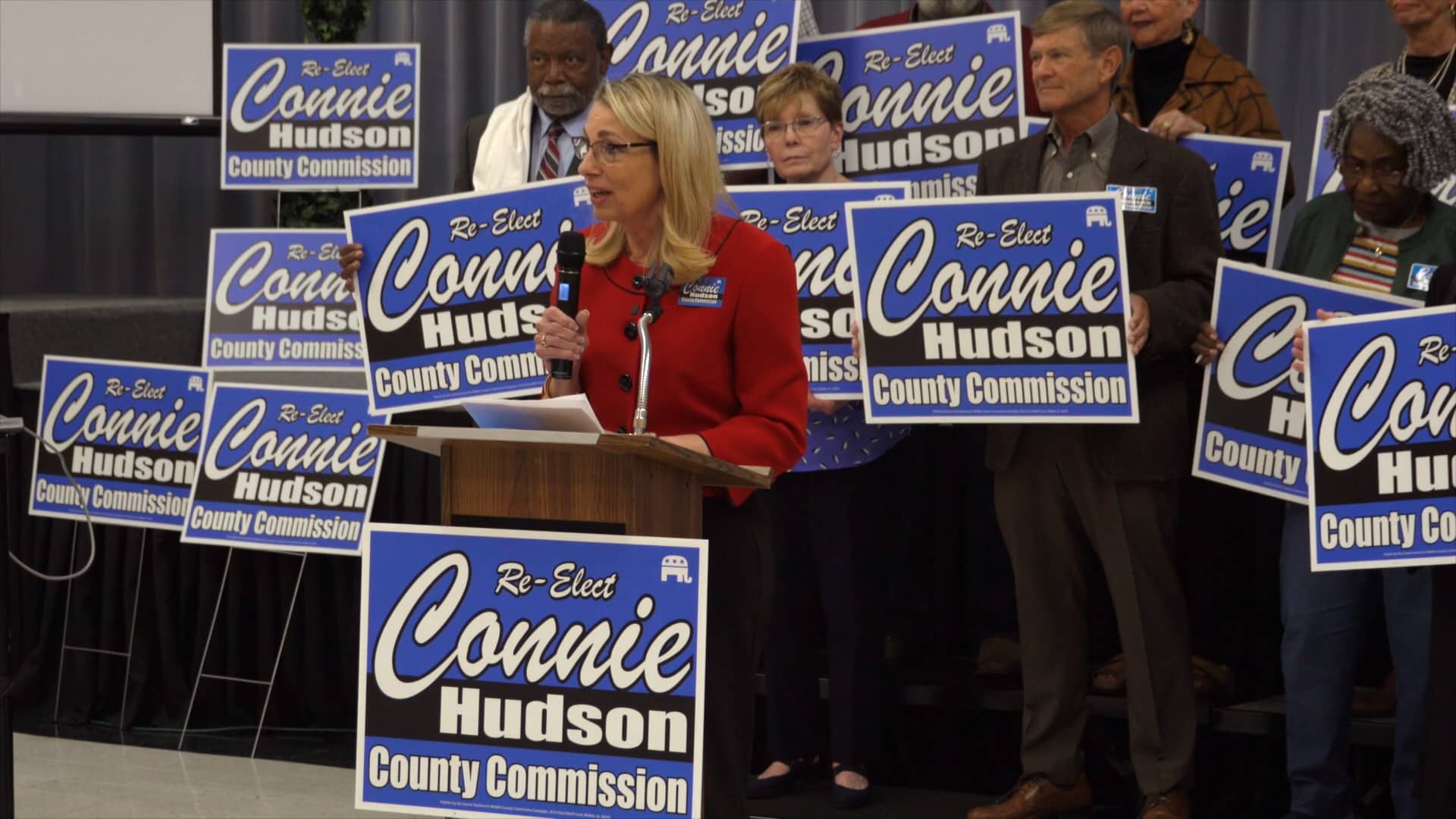 Connie Hudson Announcement on Vimeo