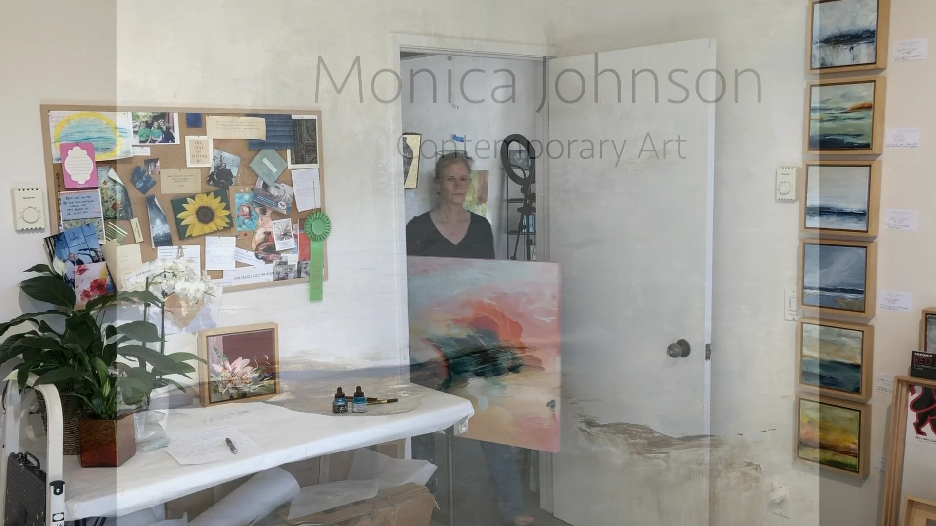 Monica Johnson Contemporary Painter on Vimeo