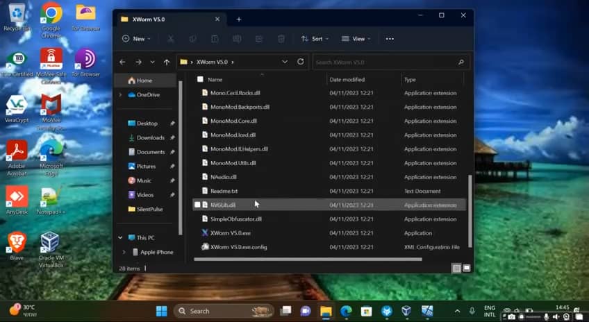X-Worm with PDF Exploit Builder on Vimeo