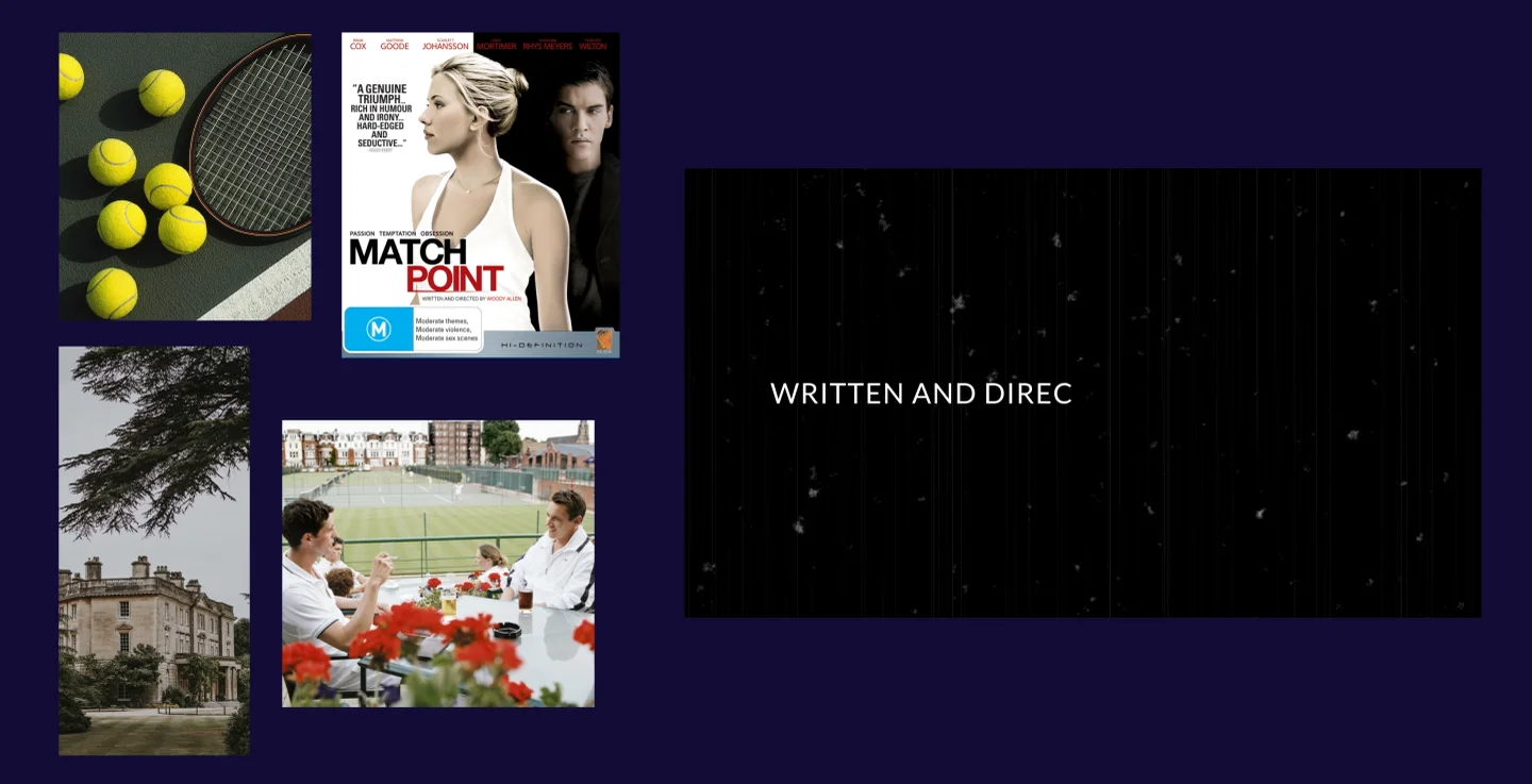 Opening credits on Vimeo