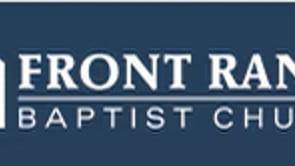 To Be Continued - Front Range Baptist Church