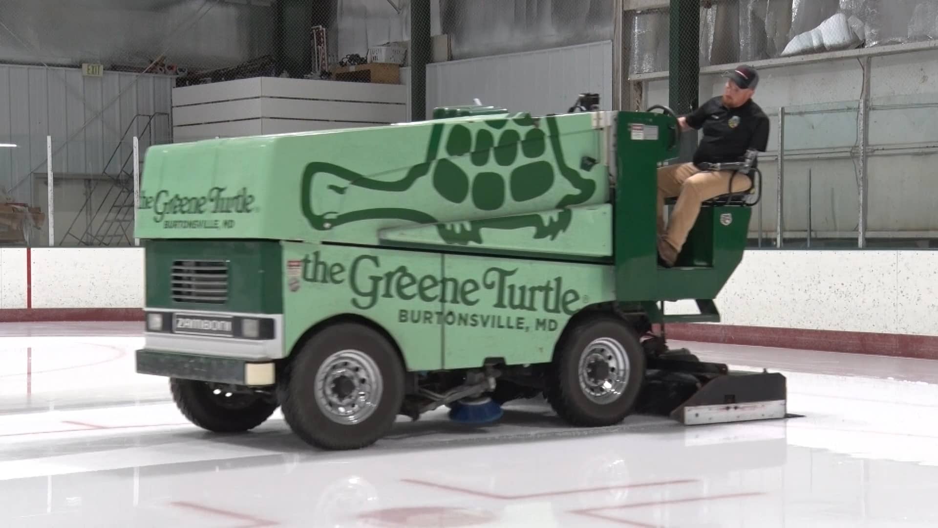 One-armed Zamboni Driver on Vimeo