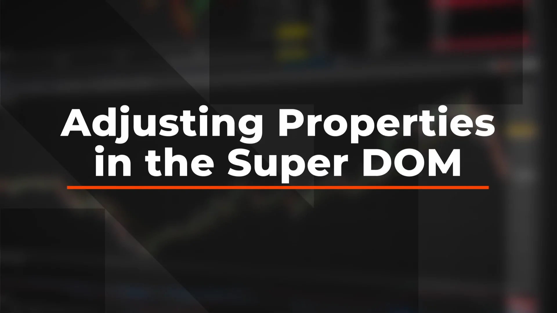 Adjusting Properties in the SuperDOM on Vimeo