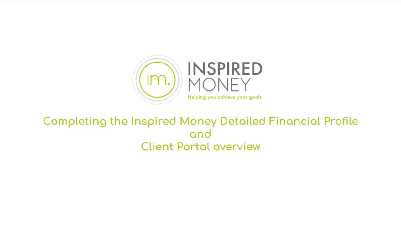 Inspired Money - Existing Client Review Process on Vimeo