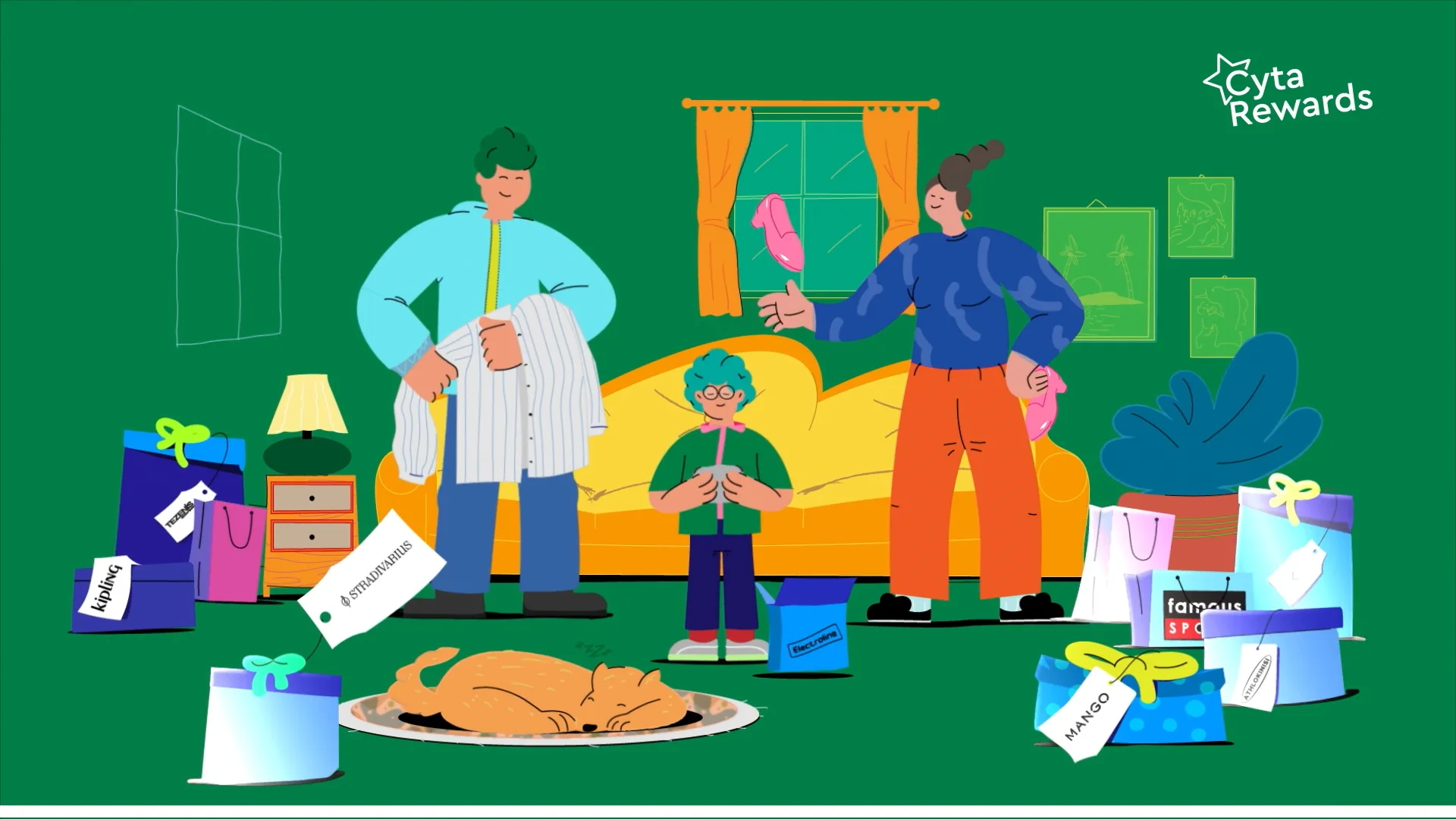 2D and 3D Animation - CYTA REWARDS Gift Vouchers on Vimeo