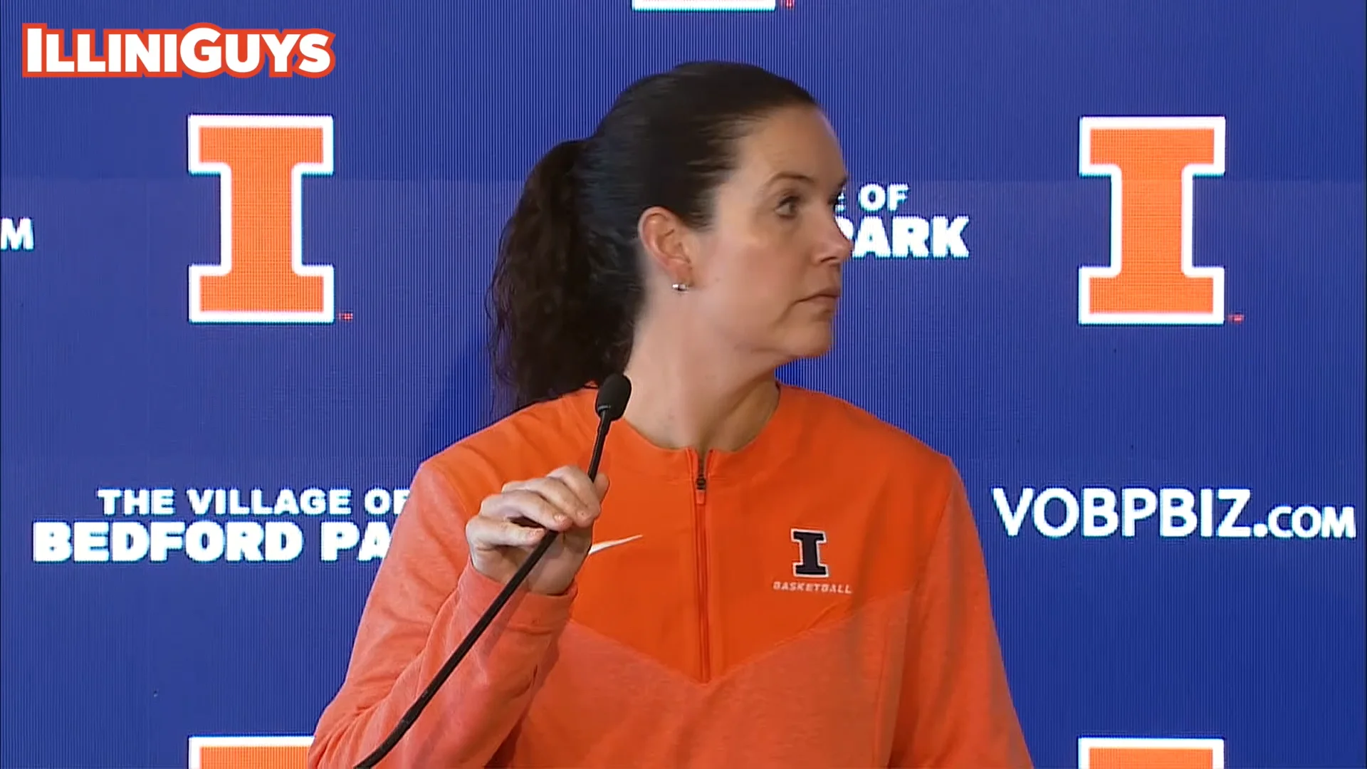 Illinois Head Coach Shauna Green - Pre-Morehead State/Season Opener ...