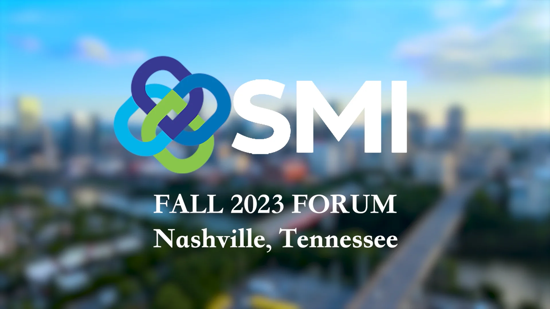 SMI 2023 Fall Forum on Vimeo