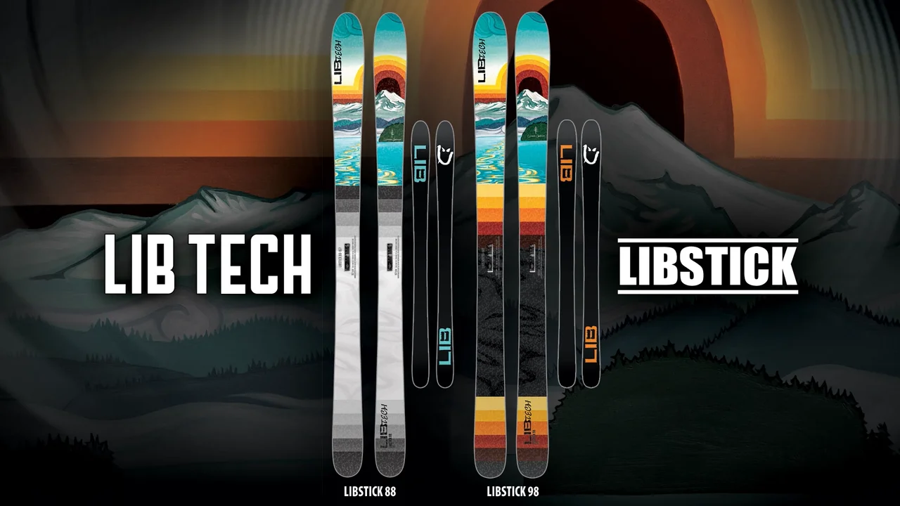 2023-2024 LIBSTICK 88, LIBSTICK 98 | LIB TECH SKIS on Vimeo